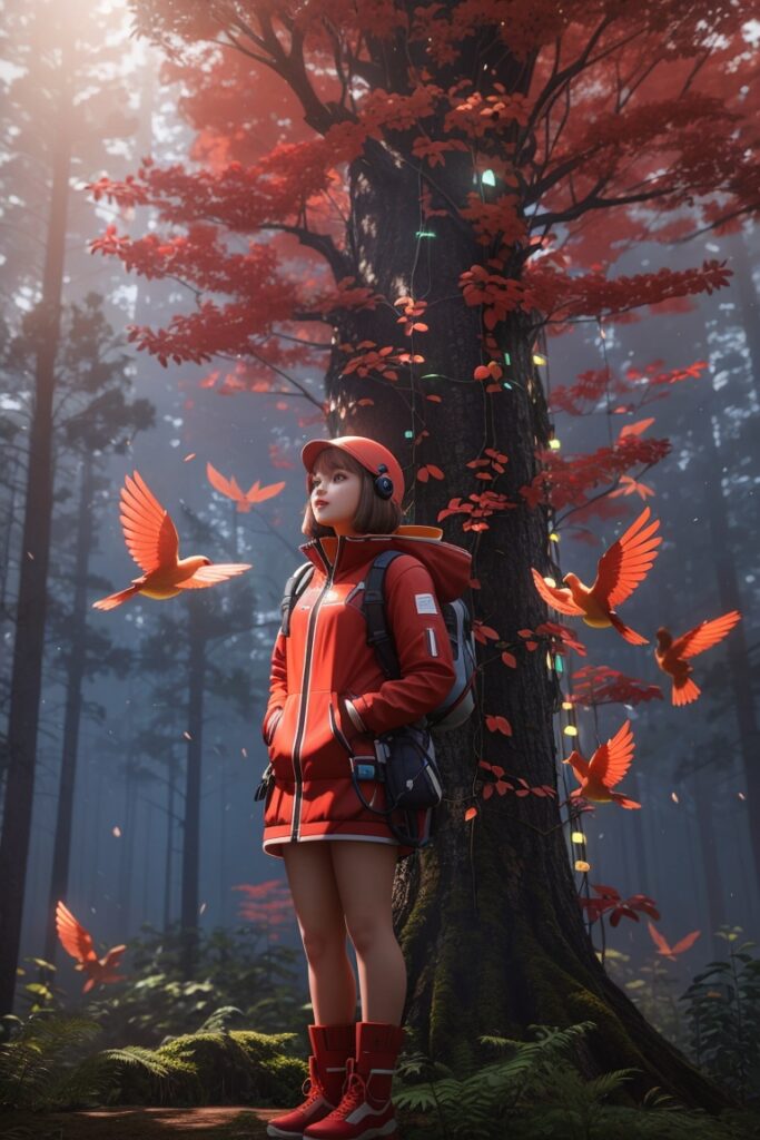 Pixels and Perils: Cyber Red’s Online Odyssey - Once Upon an Online Time